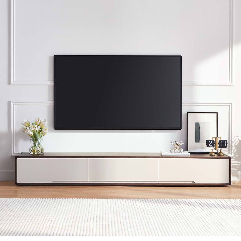 Living Room Modern Off-White Color TV Stand With Drawers EF1M-HW ...