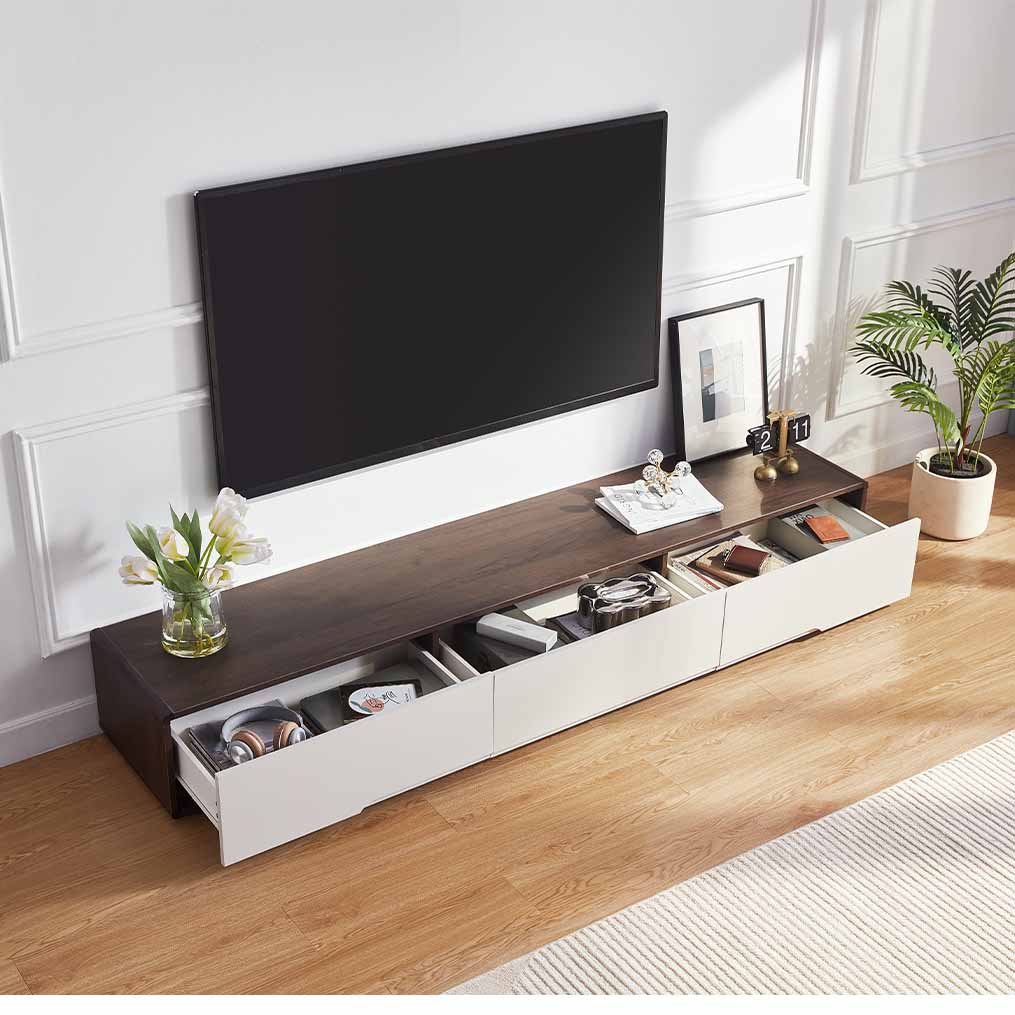 Living Room Modern Off-White Color TV Stand With Drawers EF1M-HW ...