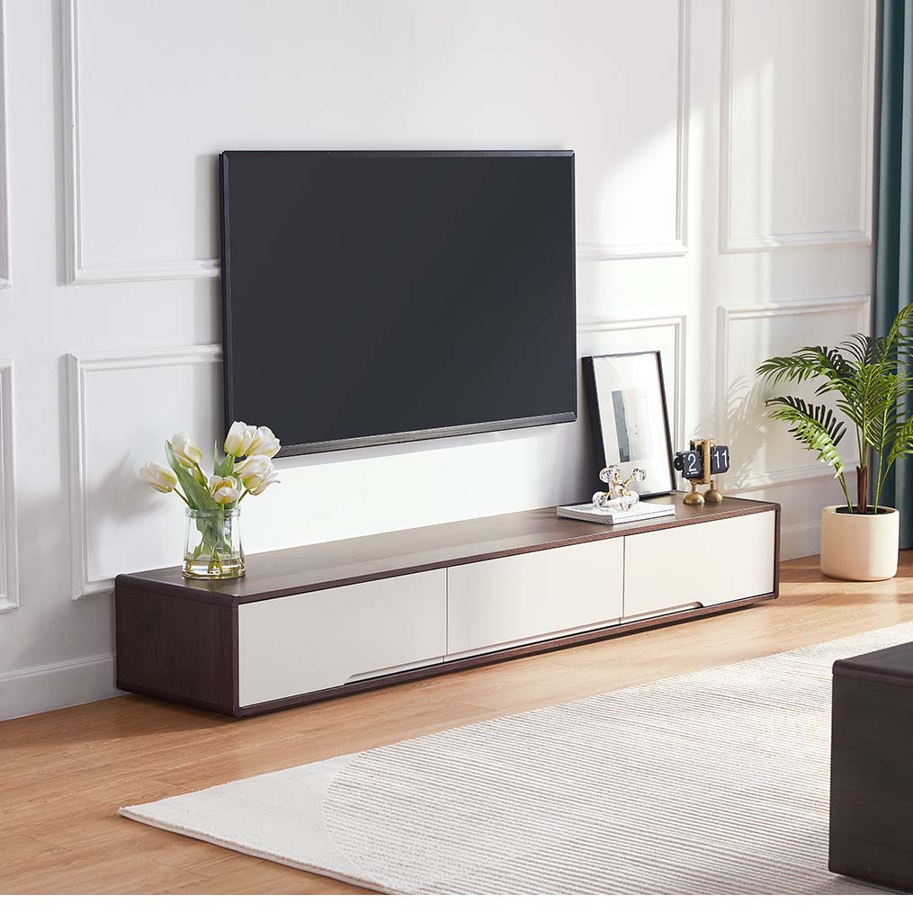 Living Room Modern Off-White Color TV Stand With Drawers EF1M-HW ...
