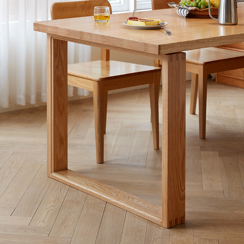 Dining Room Furniture Solid Wood Big Size Dining Table LH043R1-A ...