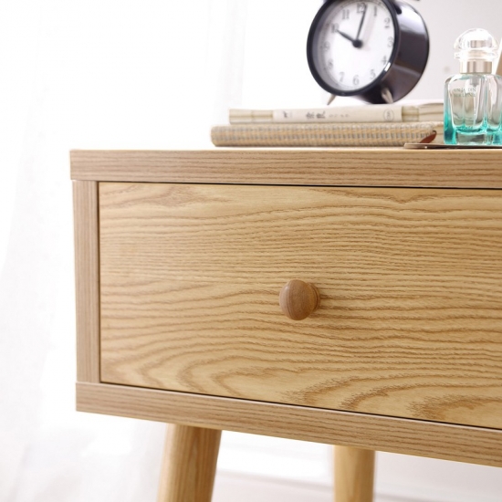 Modern Walnut Corner Wood Bedroom Bedside Night Stands Manufacturers ...