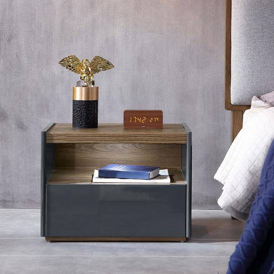 Linsy Simple And Modern Bedside Storage Cabinet Small Apartment Mini ...