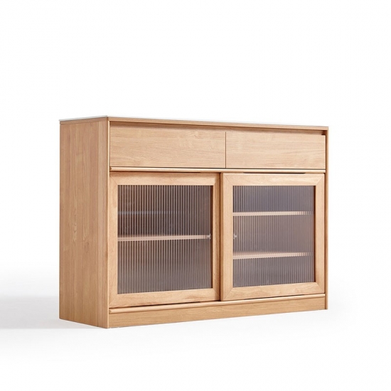 Modern Wood Side Cabinet With Drawers For Living Room OU2T-A ...