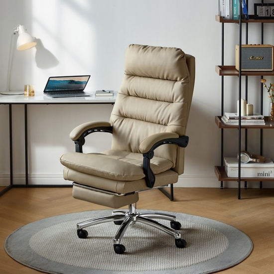 Adjustable Chair Modern Leather Swivel Computer Chair BY043-A ...