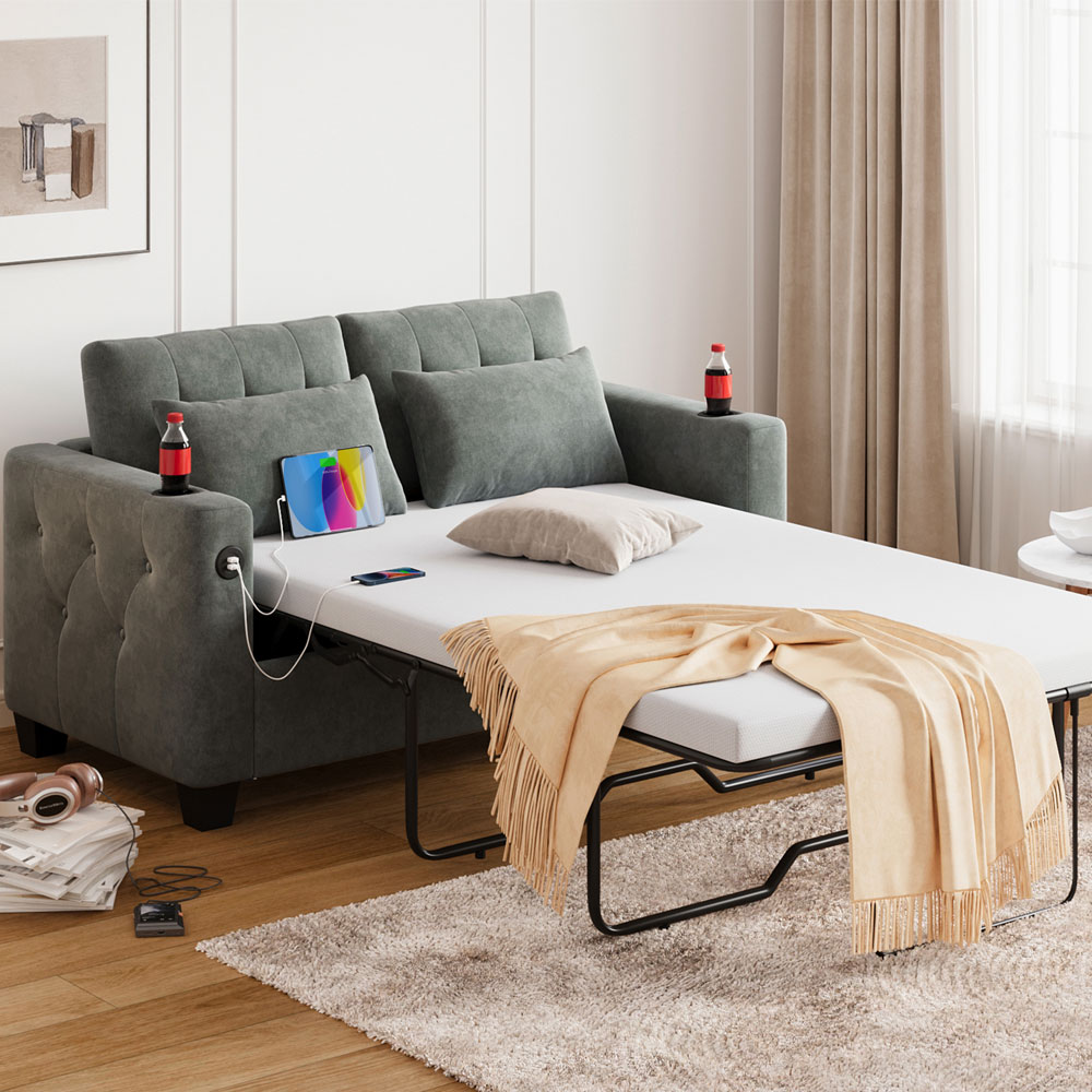 American Style Full Sleeper Sofa Bed With Fabric S963-B ...